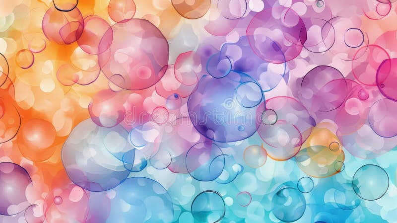 Explore Vibrant Digital Handpainted Abstract Patterns Featuring ...