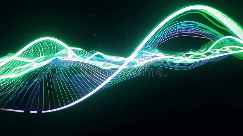 Explore Vibrant, Flowing Waves of Light and Color that Create a ...