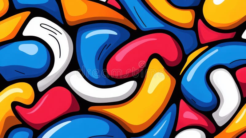 Explore a Vibrant Miltucolor Pattern, Reflecting the Bold Creativity ...