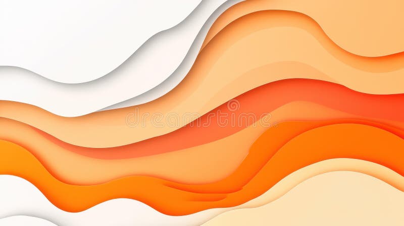Explore this Vibrant Orange Gradient Design, Blending Modern Art with ...