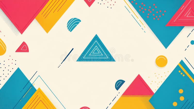 Explore a Vibrant Triangle Vector Design Featuring Fluid Gradients that ...