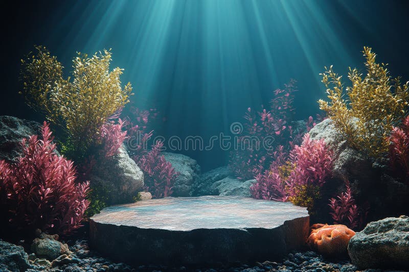 Underwater Exploration Scene Ocean Floor Nature Photography Aquatic ...
