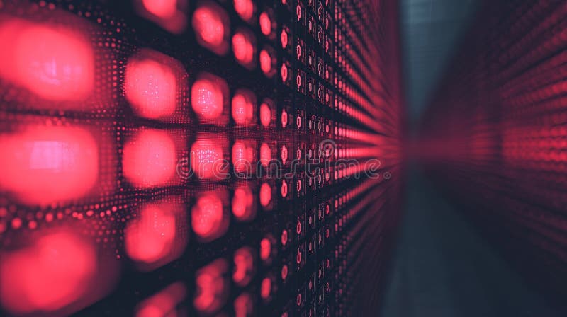 Immersive Virtual Game Lobby with Animated Design and Red LED Lights ...