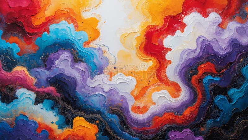 Explore the Vibrant World of Dynamic Abstract Art with Stunning Color ...