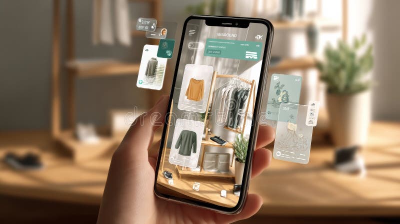 Explore Virtual Shopping with Smartphone Augmented Reality Featuring ...