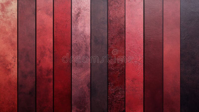 Vertical Strips of Textured Red Background Showcasing Various Shades ...