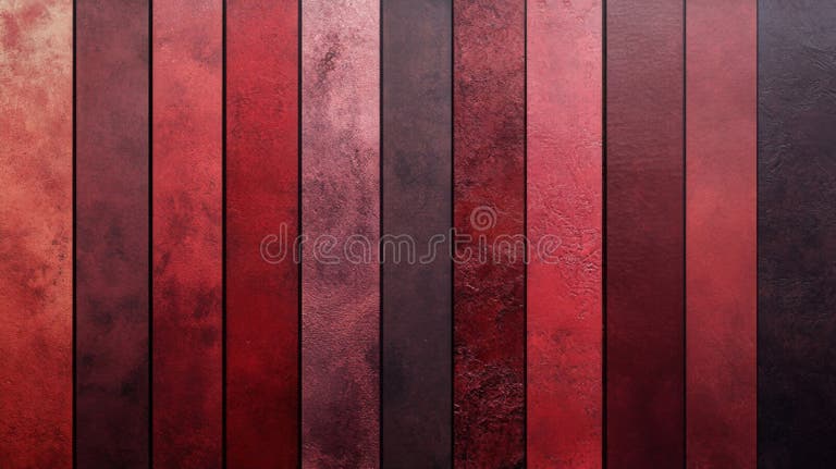 Vertical Strips of Textured Red Background Showcasing Various Shades ...