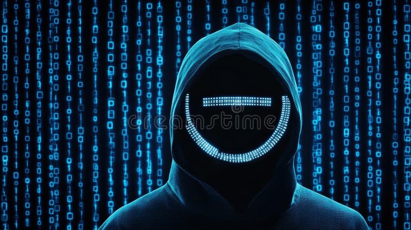Explore a Vivid D Illustration Depicting Cybercrime Themes, Including ...
