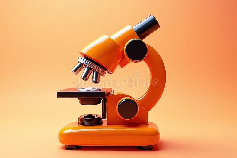 Compound microscope stock illustration. Illustration of model - 178641637