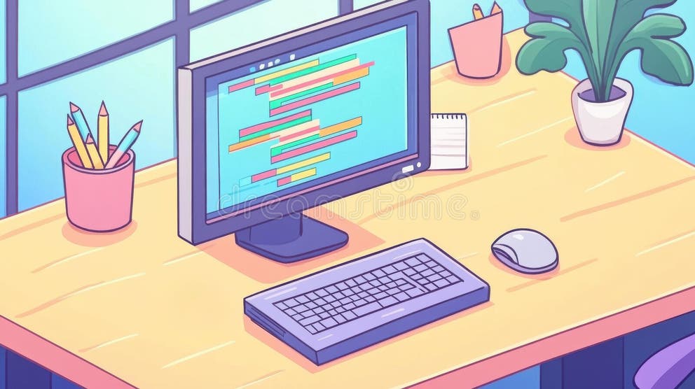 Explore the World of Coding with Vibrant Isometric Illustrations ...