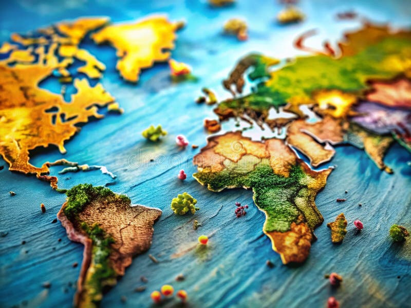Explore the World through Data a TiltShift Infographic of Global Data ...