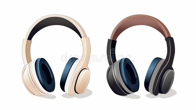 Audio Excellence Headset Vector Illustrations for Creative Projects ...