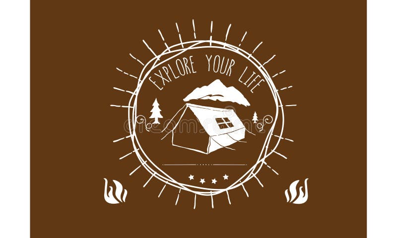 Explore Your Life Icon Logo Stock Vector - Illustration of journey ...