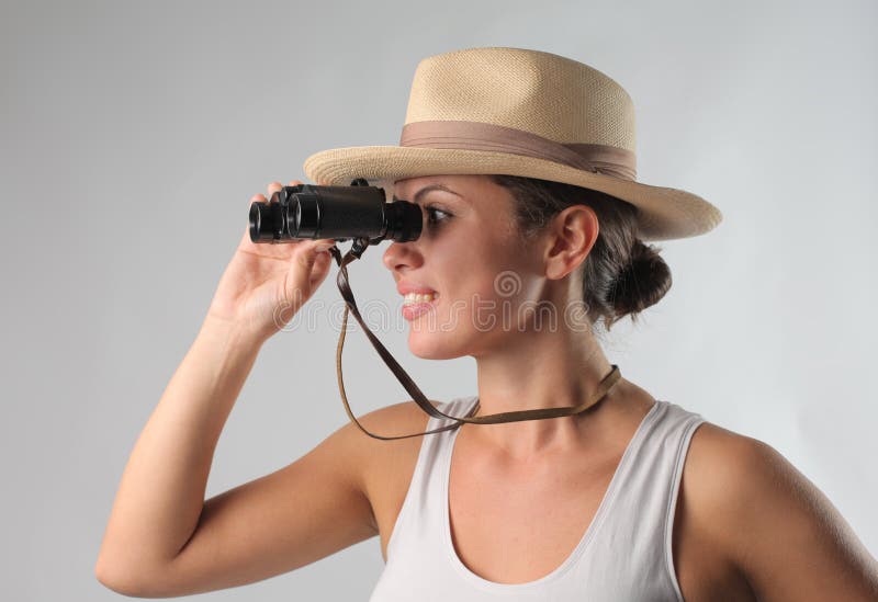 Explorer stock image. Image of explorer, happy, pretty - 16451597