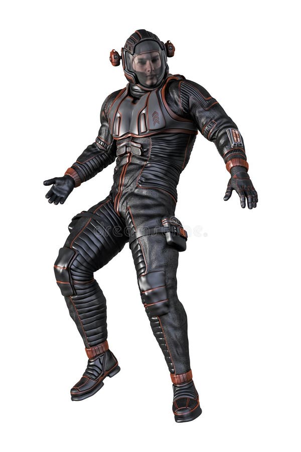 Astronaut Zero Gravity in Outer Space Stock Vector - Illustration of ...