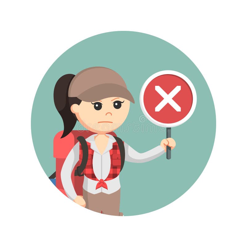 Explorer Character Profession Design Vector Stock Vector - Illustration ...