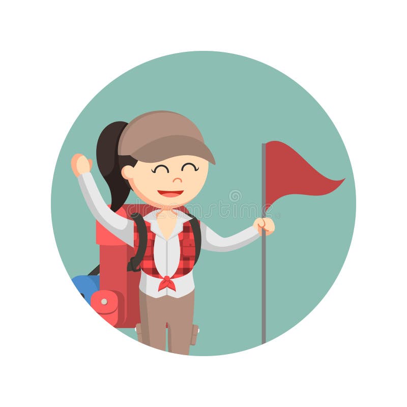 Explorer Character Profession Design Vector Stock Vector - Illustration ...