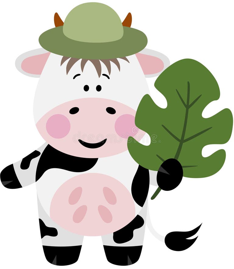 Leaf Cow Stock Illustrations – 4,671 Leaf Cow Stock Illustrations ...