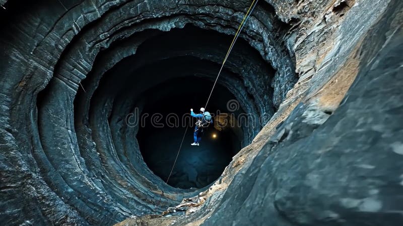 A Daring Descent into a Deep, Dark Pit Captivates the Imagination. this ...
