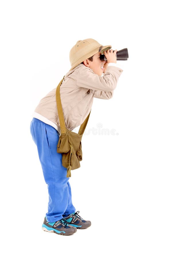 Explorer stock photo. Image of jacket, brown, adventure - 45830570