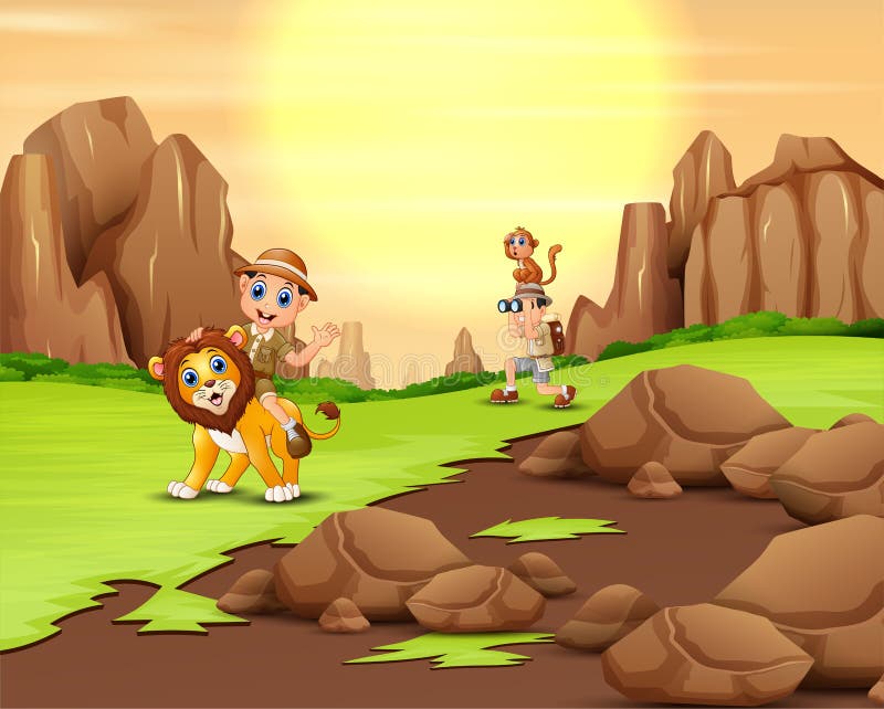 Explorer Monkey Stock Illustrations – 217 Explorer Monkey Stock ...