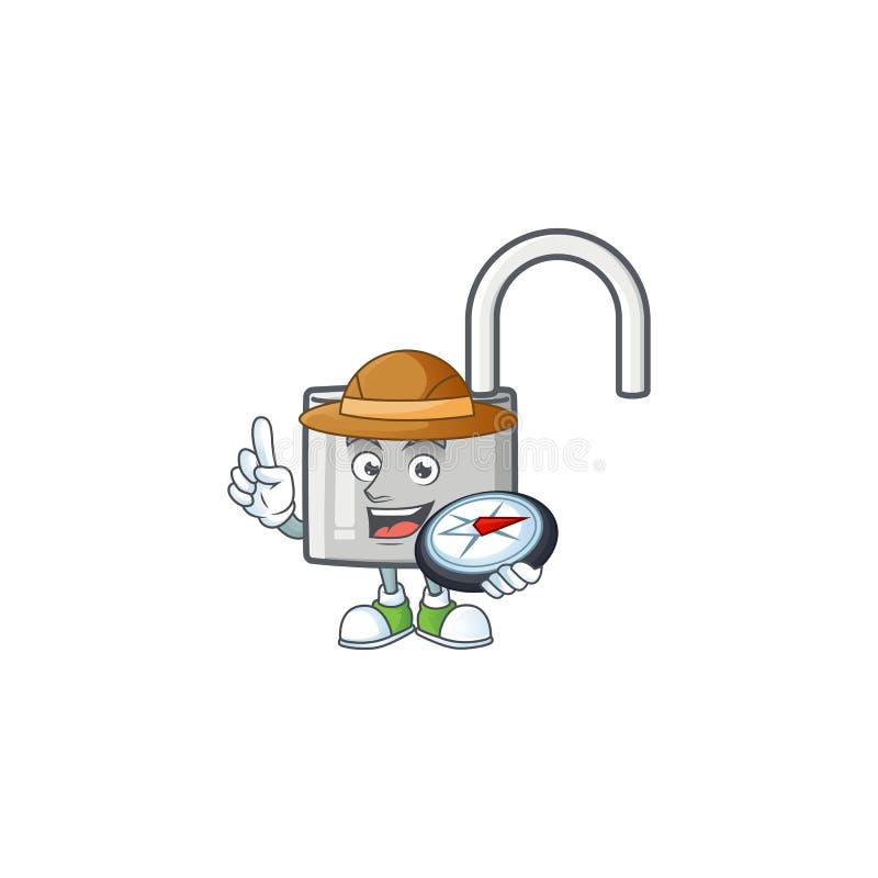 Explorer Silver Unlock Key for Security Private Stock Vector ...