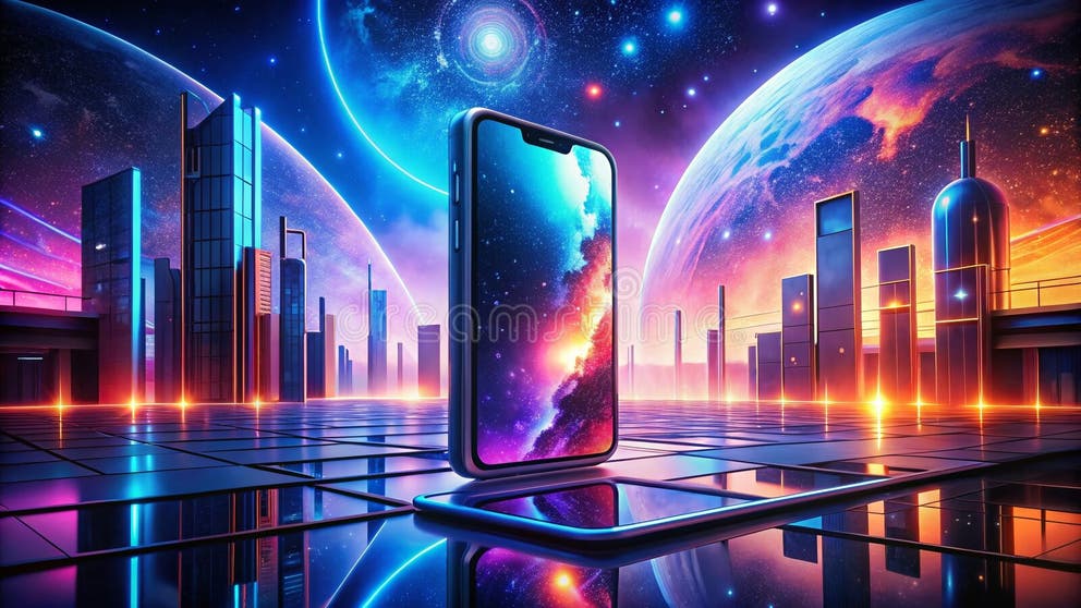 Exploring the Abstract Architecture of a Futuristic Galaxy Phone ...