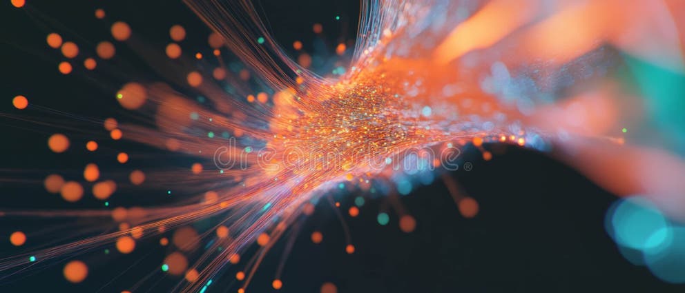 Exploring Abstract 3d Network Graphs Revealing Complex Data Connections And Insights Stock