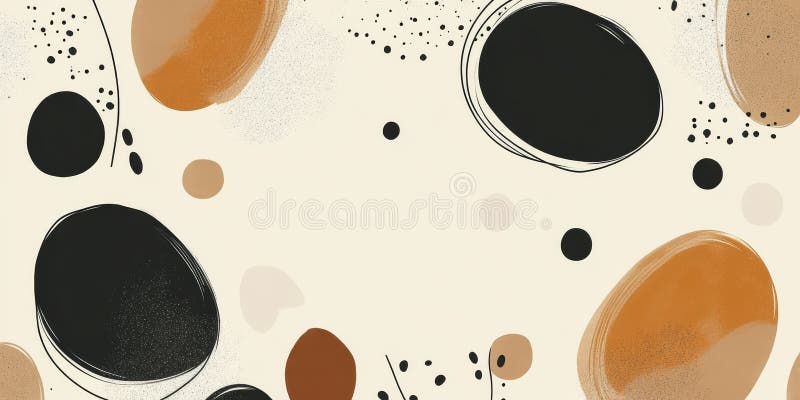 Exploring Abstract Organic Shapes and Patterns Presented in Earthy and ...