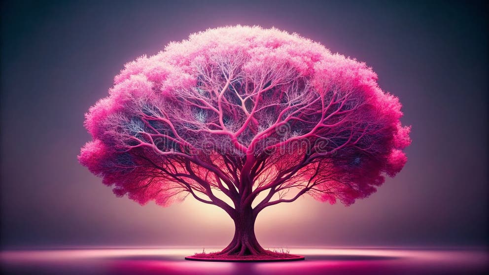 Exploring the Abstract Pink Brain Tree a Visual Exploration of the ...