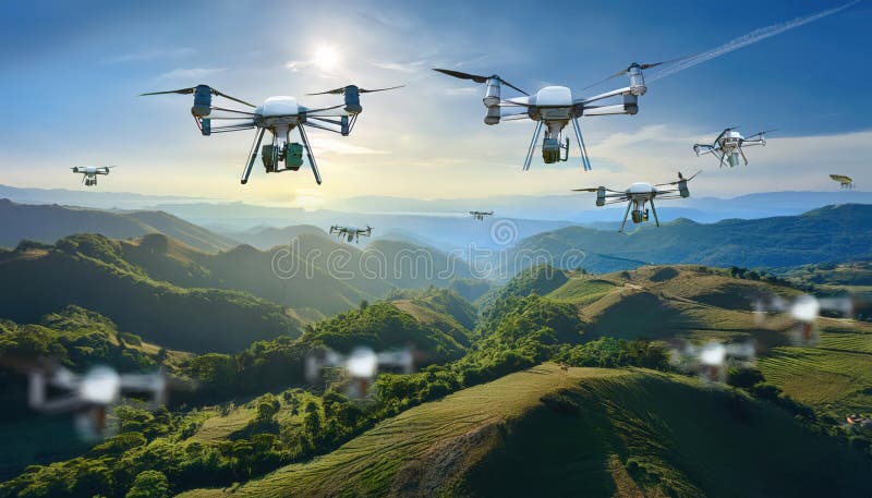 Exploring Advanced Aerial Monitoring through a Network of Drones Over ...