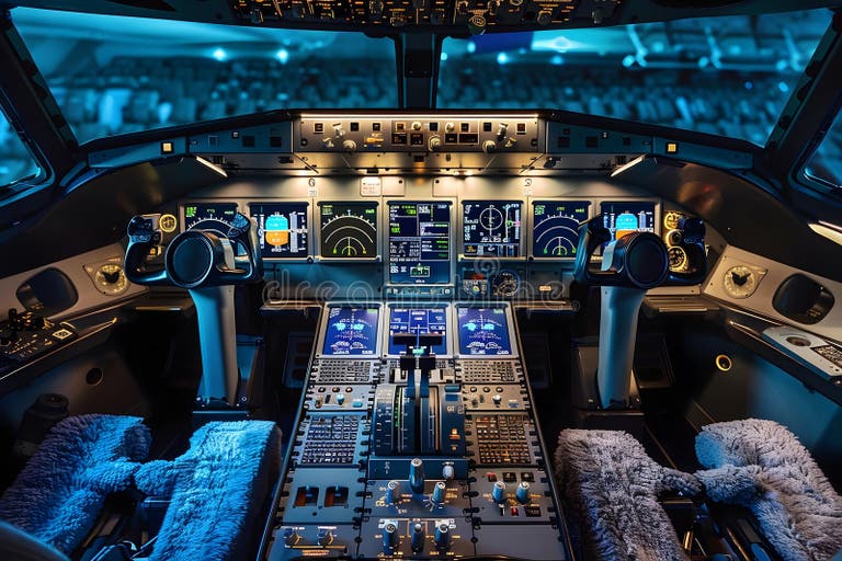 Exploring the Advanced Cockpit Technology of a Modern Airplane, a ...