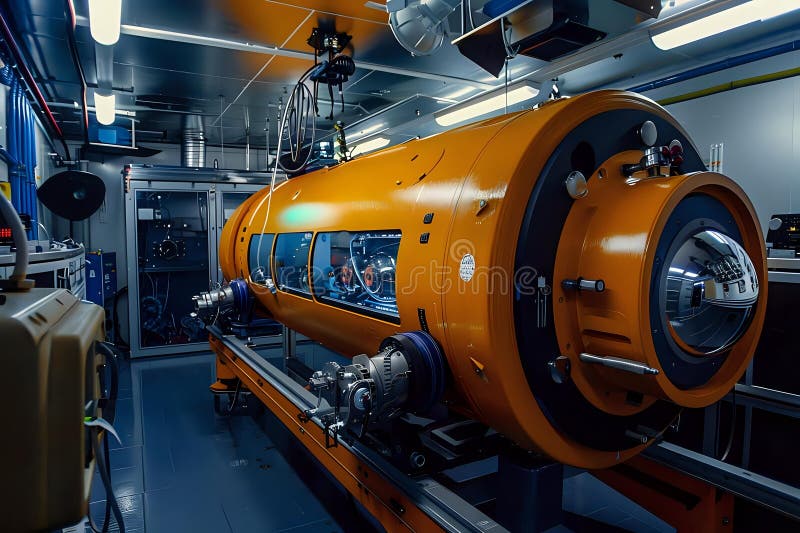 Exploring Advanced Technology, a Futuristic Orange Machine S Intricate ...