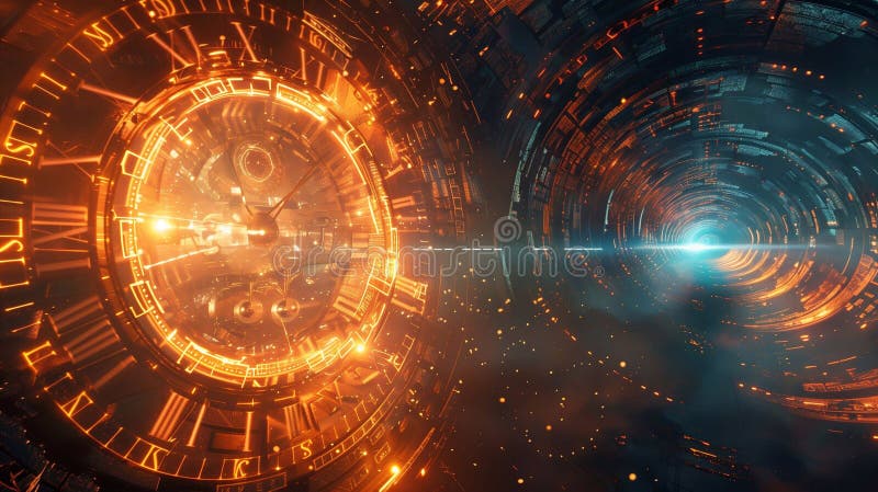 Exploring Advanced Time Machine Technology in a Futuristic Setting with ...