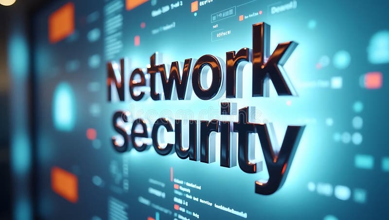 Exploring Advancements in Network Security Technology in a Digital Landscape Stock Illustration ...