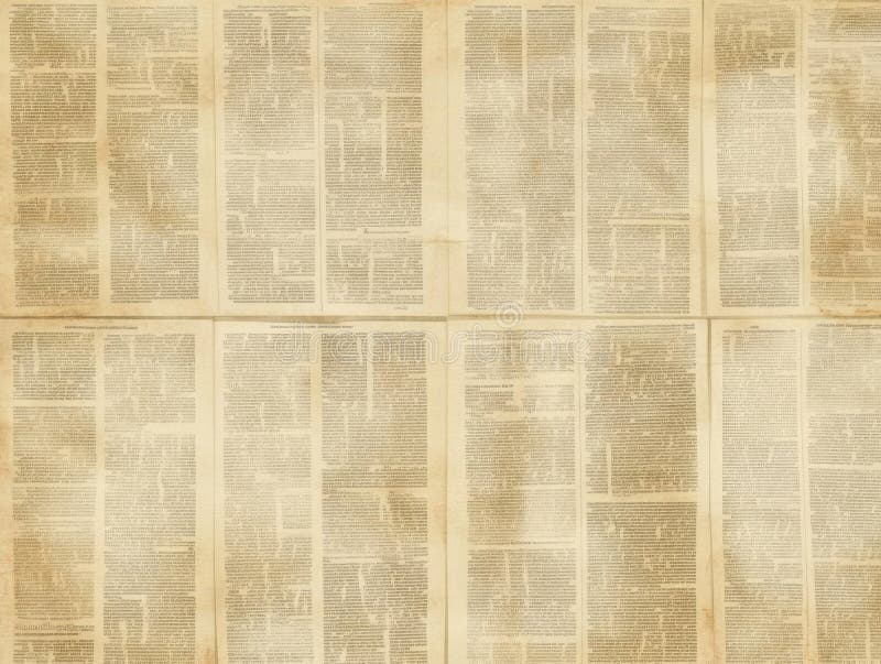 Exploring Aged Newspaper Columns, a Textured Background Image Stock ...