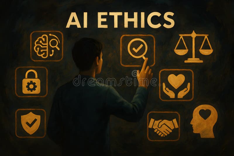 Ai Ethics Concept for Responsible Artificial Intelligence Development ...