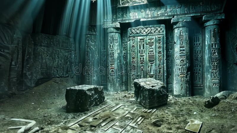 Exploring an Ancient Altar with Stunning Light Beams in an ...