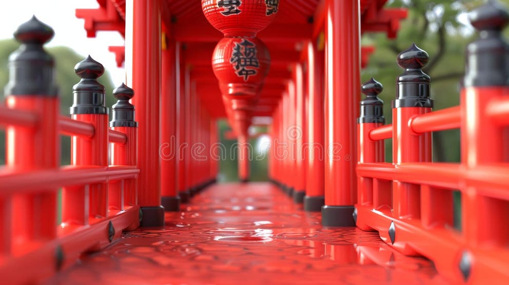 Exploring the Asymmetrical Architecture of a 3d Japanese Temple Model ...