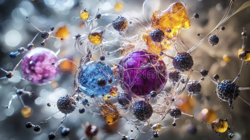 Exploring Atomic Energy Dynamics in Science Laboratory Digital Art ...