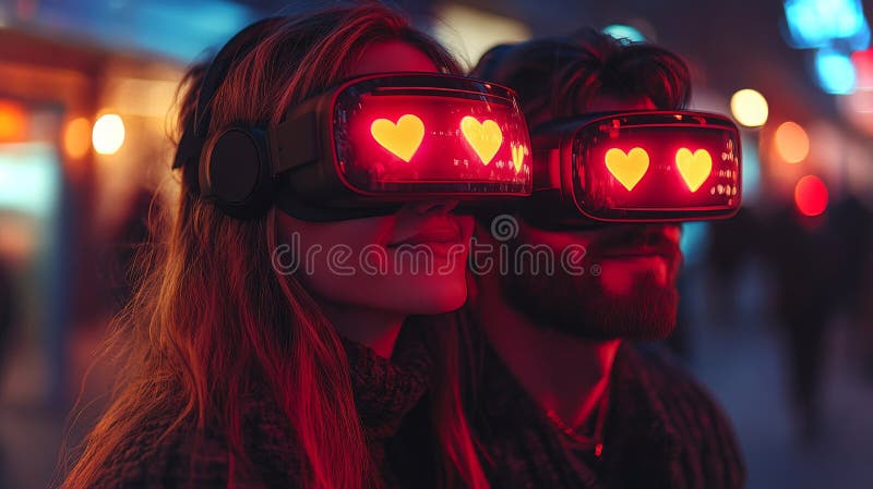 Exploring Augmented Reality Together during a Vibrant Night Adventure ...