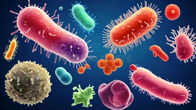 Exploring Bacteria: a Visual Guide To Morphological Diversity Stock ...