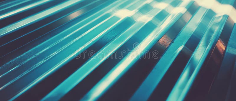 Exploring the Beauty of Corrugated Aluminum with a Wave Pattern in ...