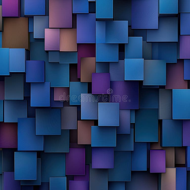 Exploring the Beauty of Geometric Patterns with a Blue and Purple ...