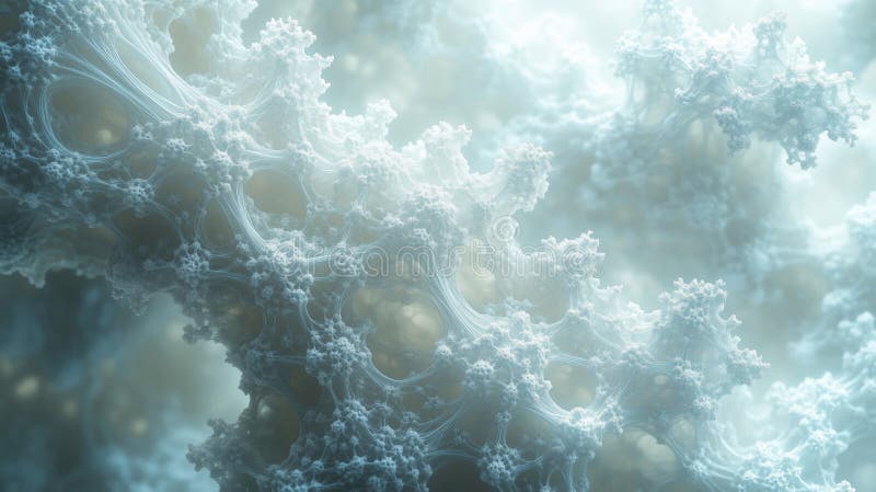 Exploring the Beauty of Organic Structures in Digital Art Stock ...