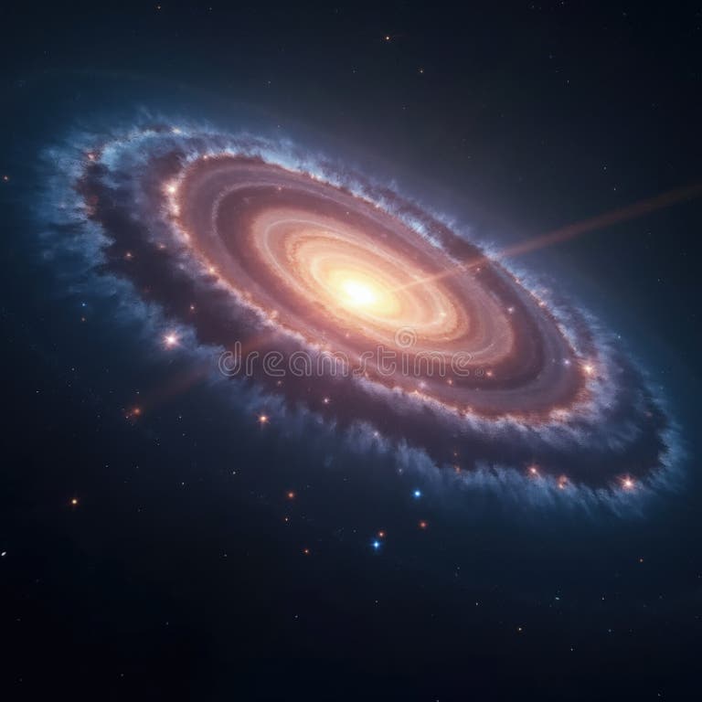 Exploring the Beauty of a Spiral Galaxy with Bright Core and Vibrant ... Exploring the Beauty of a Spiral Galaxy with Bright Core and Vibrant ...