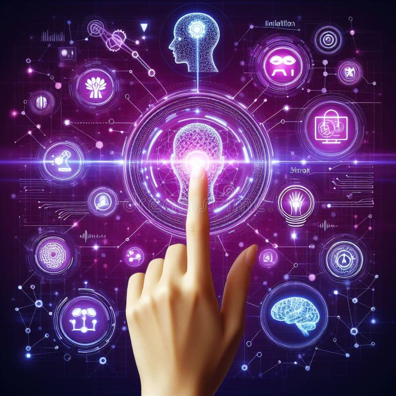 Touching the Future: Man Meets AI. Digital Fingerprints: AI at Your ...