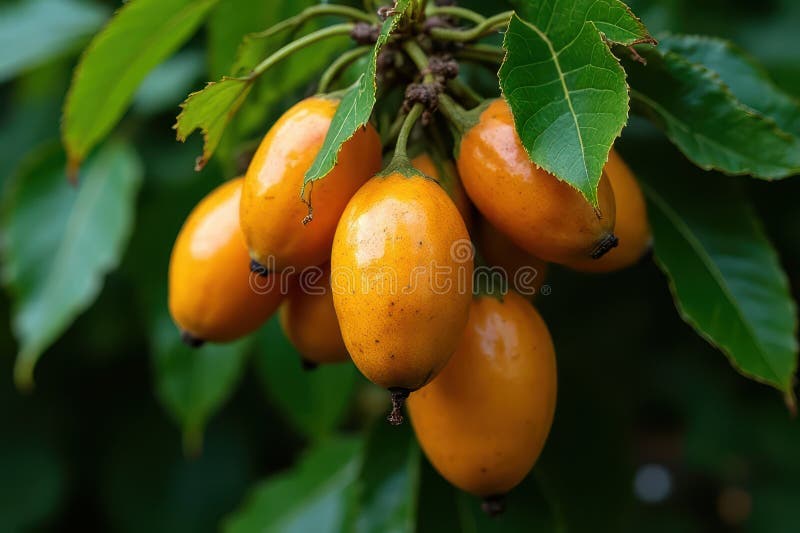 Exploring Bignay Fruit S Role Amidst Tropical Paradise Landscapes Stock ...