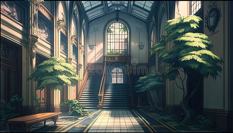 Exploring the Biology Lab, a Student Examines Specimens Stock ...