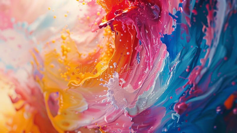 Exploring the Boundary between Creativity and Artificial Intelligence through Vibrant Abstract ...